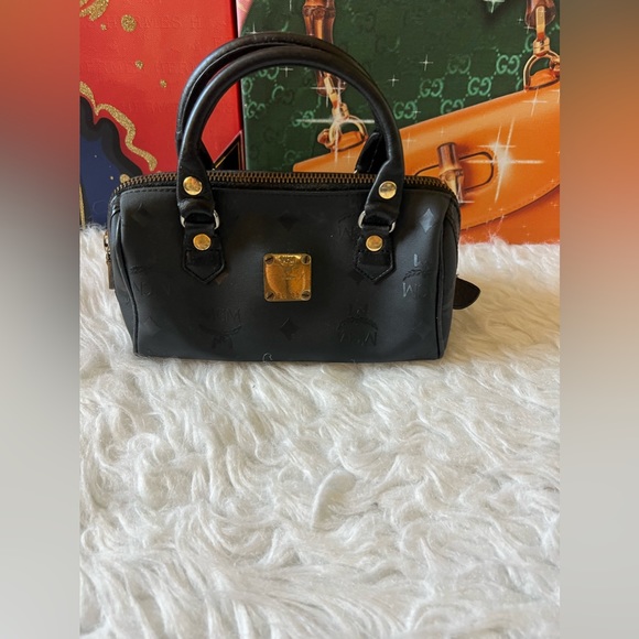 MCM | Bags | Rare Mcm Mini Boston Germany | Poshmark